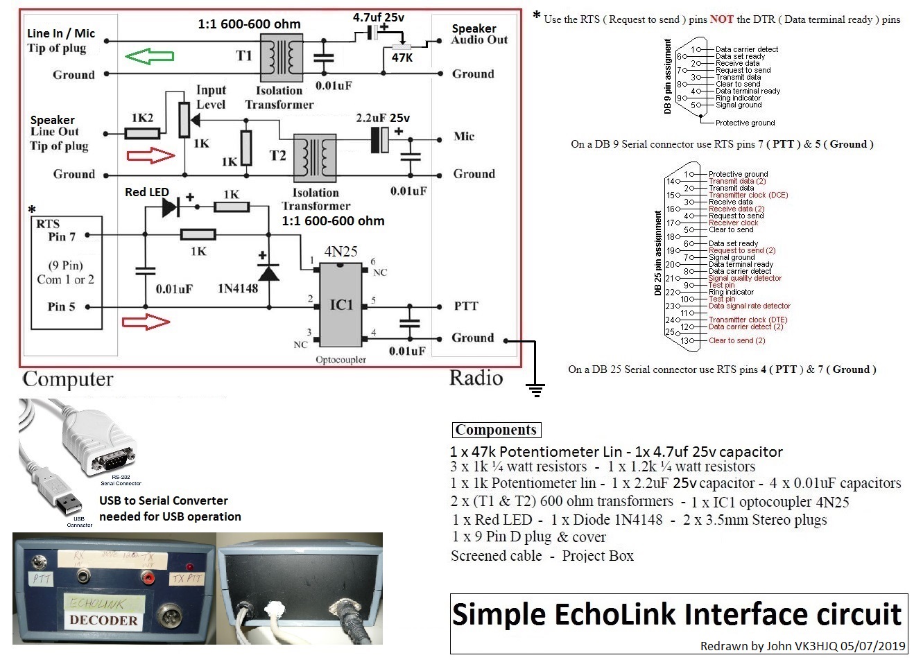 VK3HJQ Projects & Circuits